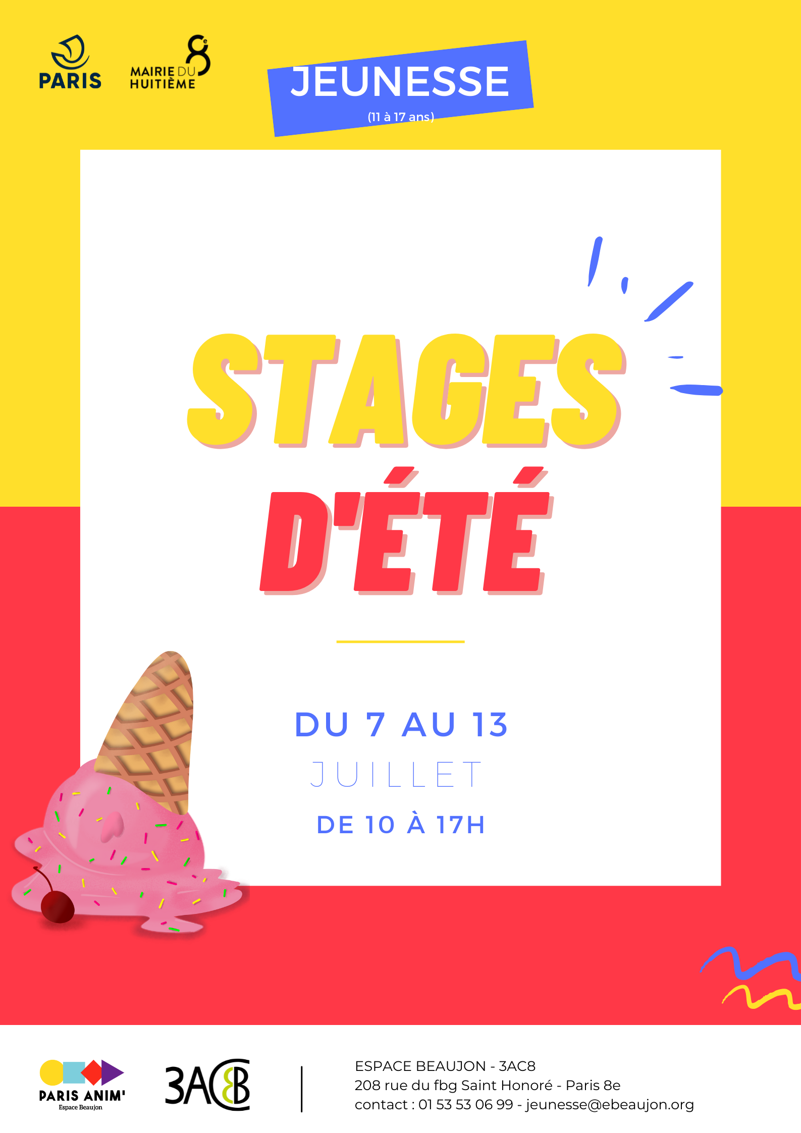 Stage de la Toussaint - Cinema Actors Studio - Espace Beaujon