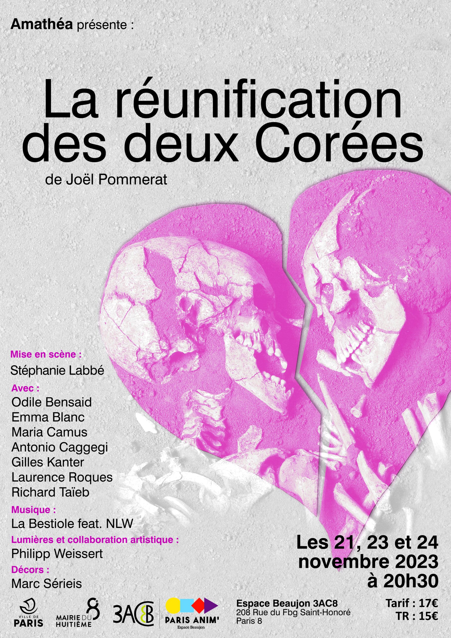 La réunification des 2 Corées - Espace Beaujon